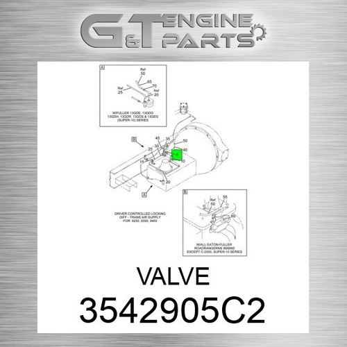 3542905C2 VALVE fits INTERNATIONAL TRUCK (Surplus Open Box) | eBay