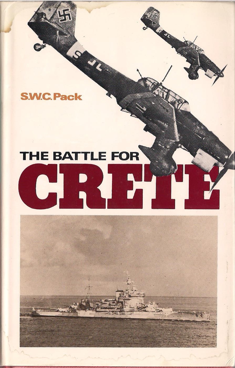 RARE)The Battle For Crete by S.W.C. Peck, Ian Allan Sea Battles in ...