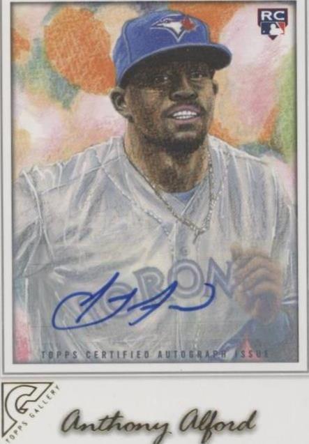 2017 Topps Gallery - Anthony Alford #82 Autographs (AU, RC) for sale ...