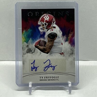 2022 Chronicles Origins Draft Picks Ty Fryfogle Auto RC | eBay