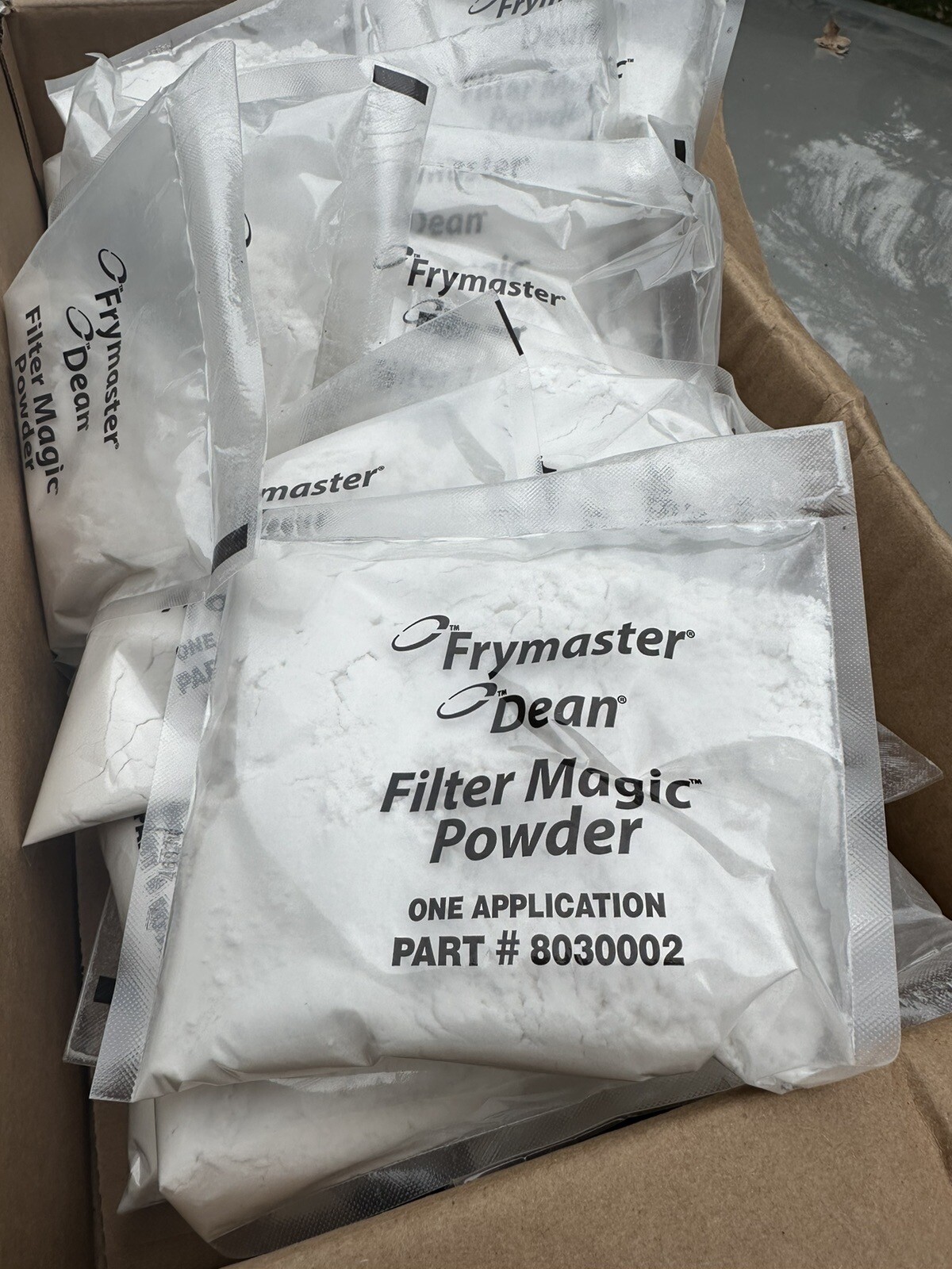 Filter Powder 8030002 Frymaster 25x Individual Packs Genuine OEM ...