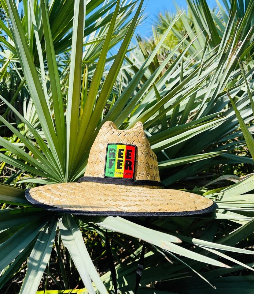 Reefer FDS Reggae Straw Hat | eBay