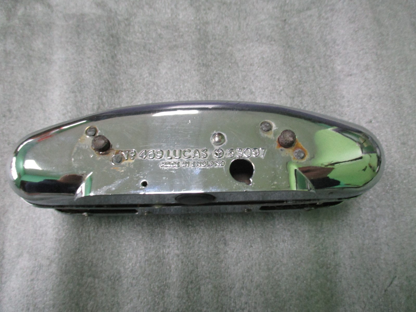 Lucas 53097 number plate lamp 469, Allard, Alvis, Aston Martin,Lagonda ...