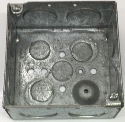 521711 STEEL-CITY 4-INCH STEEL SQUARE BOX | eBay