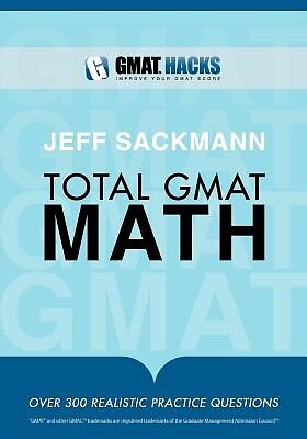 Total GMAT Math by Sackmann, Jeff -Paperback 9781453772317 | eBay Australia