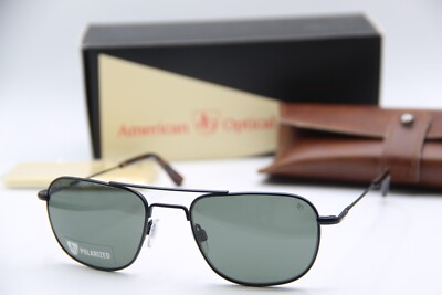 NEW AMERICAN OPTICAL CHECKMATE MATTE BLACK POLARIZED AUTHENTIC ...