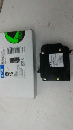 Eaton BRP115AF 120/240V 15A Single Phase Circuit Breaker 786689041014| eBay