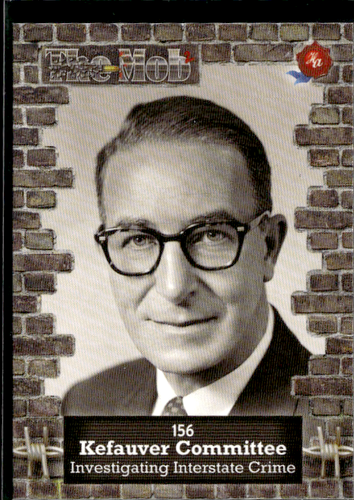 2023 Historic Autograph's Mob 2 #156 Kefauver Committee Interstate ...