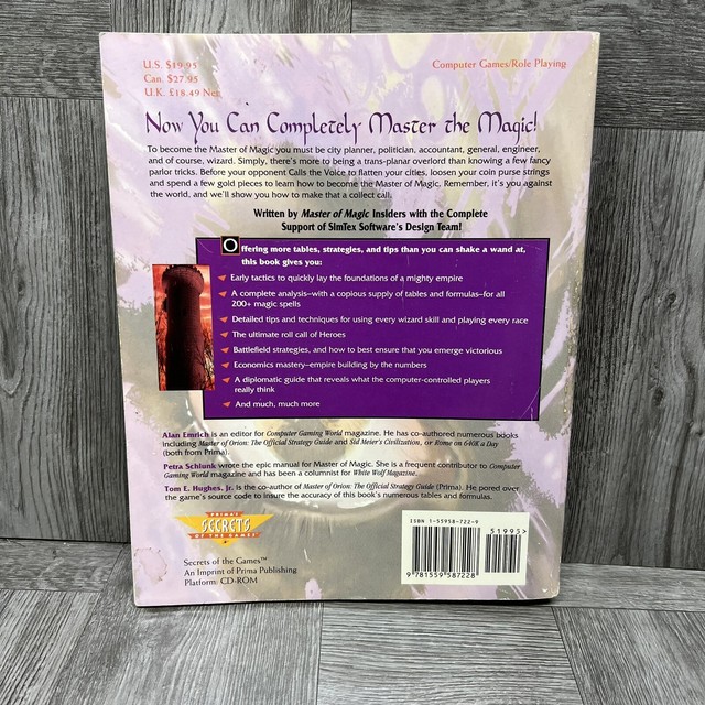 Prima's Secrets of the Games Ser.: Master of Magic : The Official ...