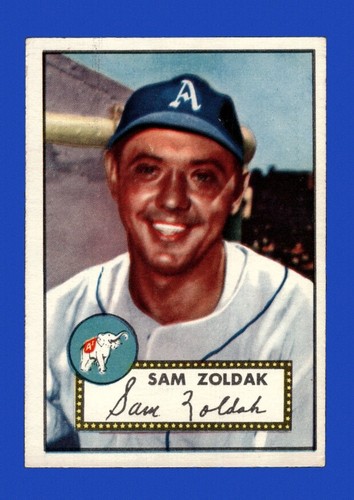 1952 Topps Set-Break #231 Sam Zoldak VG-VGEX *GMCARDS* | eBay