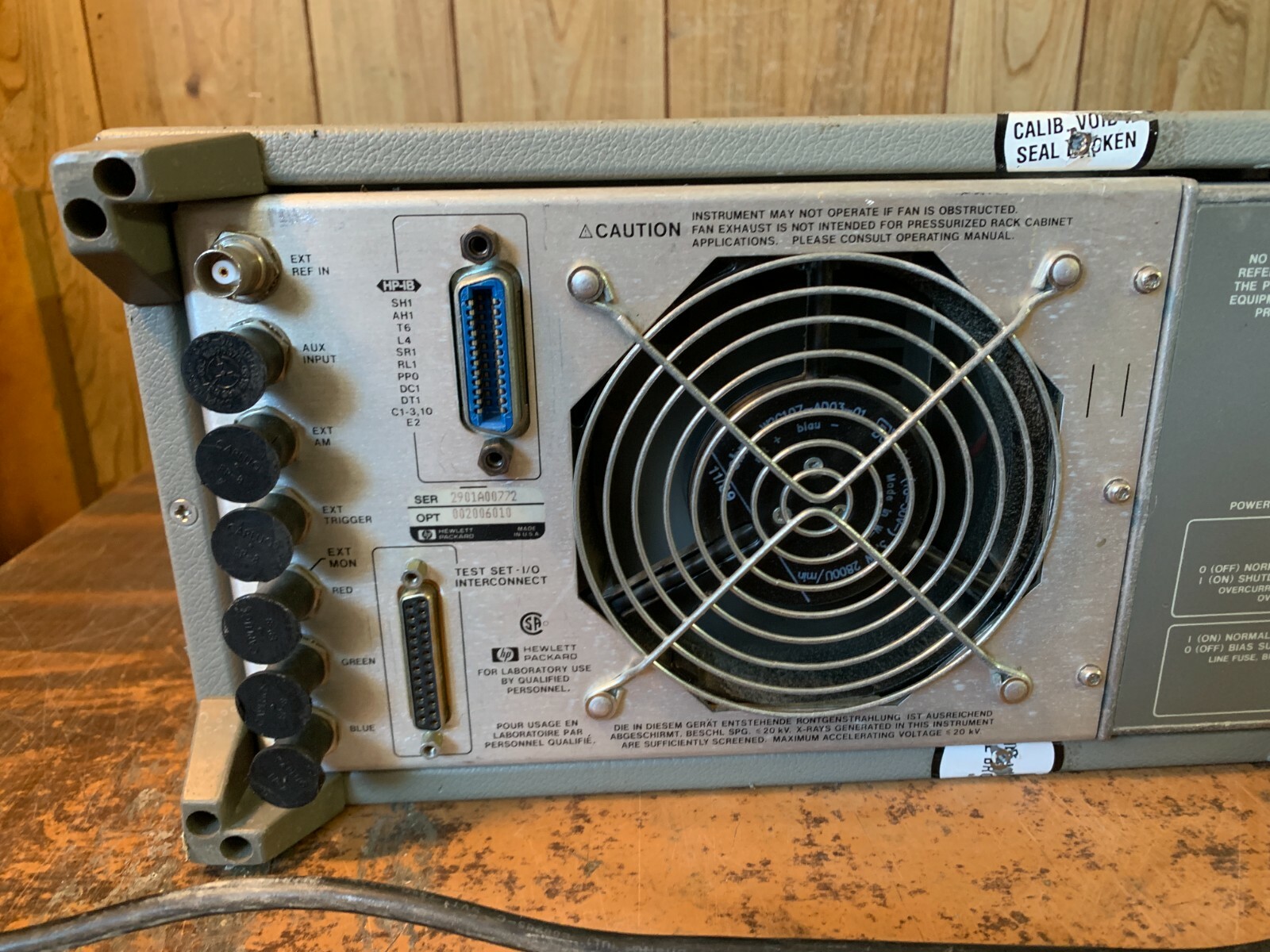 HEWLETT PACKARD HP 8753C NETWORK ANALYZER 300 KHZ- 3 GHZ 1 | eBay