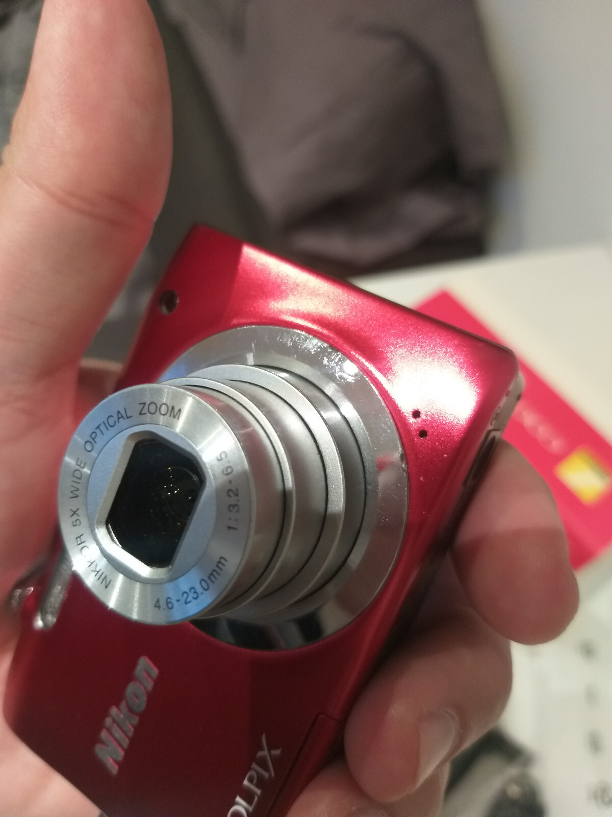 Nikon Coolpix A100 Compact Point & Shoot Digital Camera Box 16 GB SD SEE PICTS | eBay