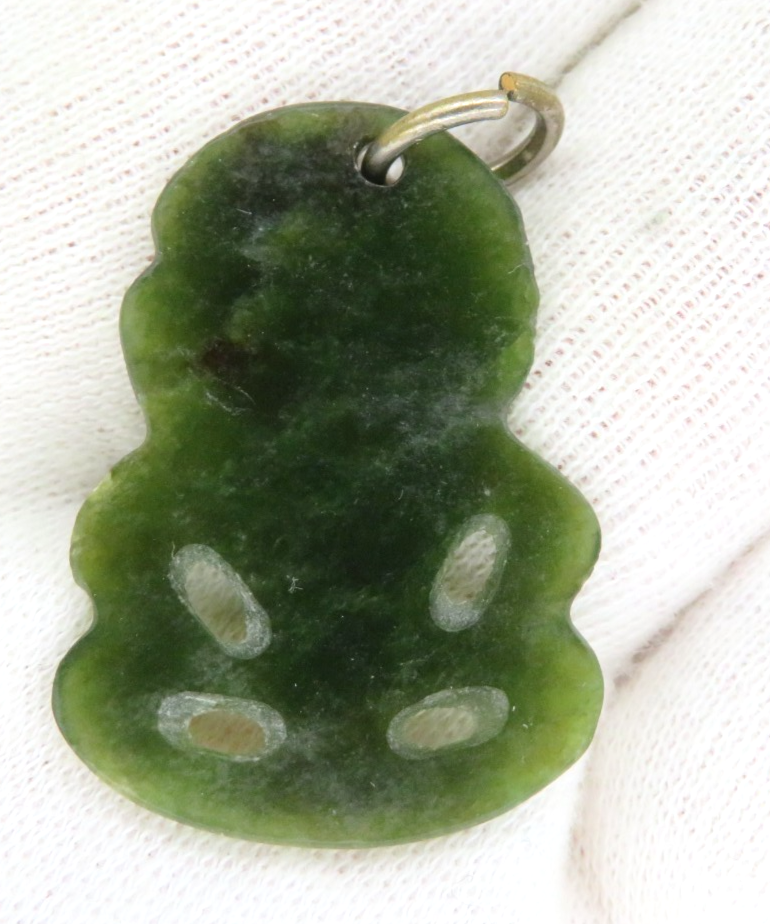 Vintage Hei-Tiki Jade Maori Necklace Pendant, New Zealand | eBay