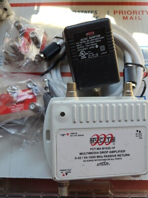 PCT-MA-B1020-1P RF Passive Return CATV Multimedia Drop Amplifier | eBay