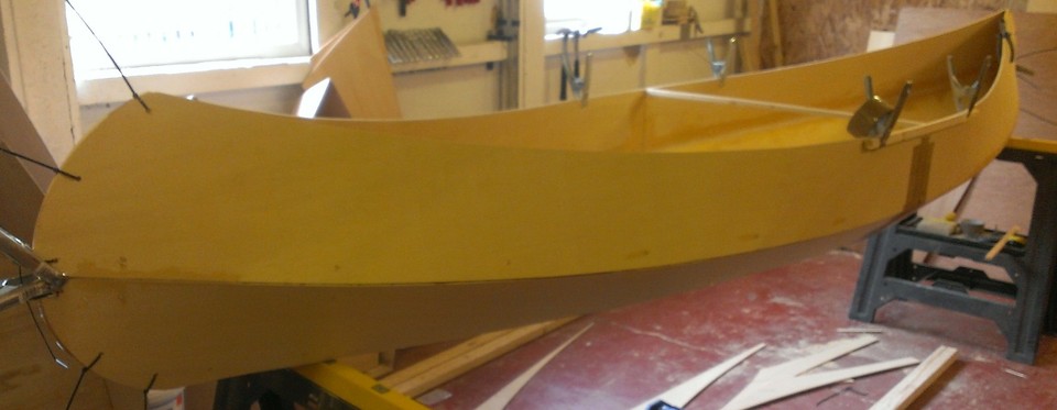 Peasemarsh 16' (4.72m) "Canadian" Style Open Canoe DIY Plans/Full Size ...