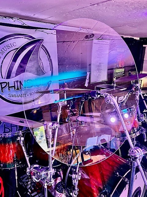 Crystal Clear Acrylic Baffle Cymbal Shields Sound Barrier | eBay