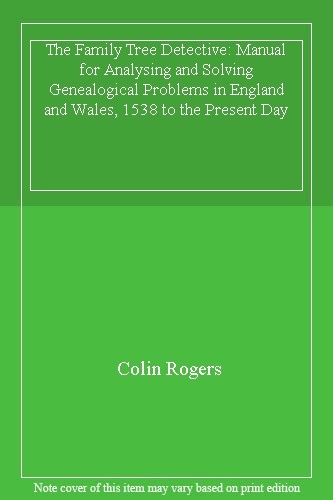 The Family Tree Detective: A Manual for Analysing and Solving G | eBay