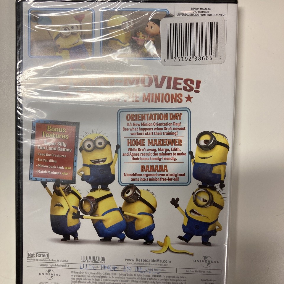 Despicable Me Presents: Minion Madness (DVD) 25192386657| eBay