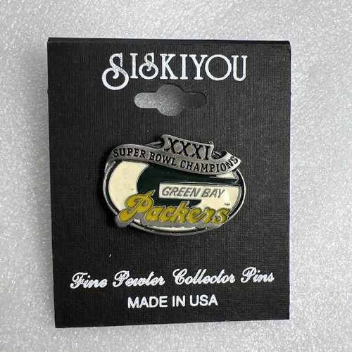 Collectible sports pin football pin Green Bay Packers pin Packers Super ...