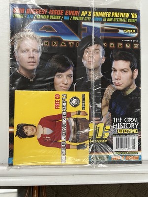 ALTERNATIVE PRESS AP MAGAZINE Sealed With CD JUNE 2005 | eBay