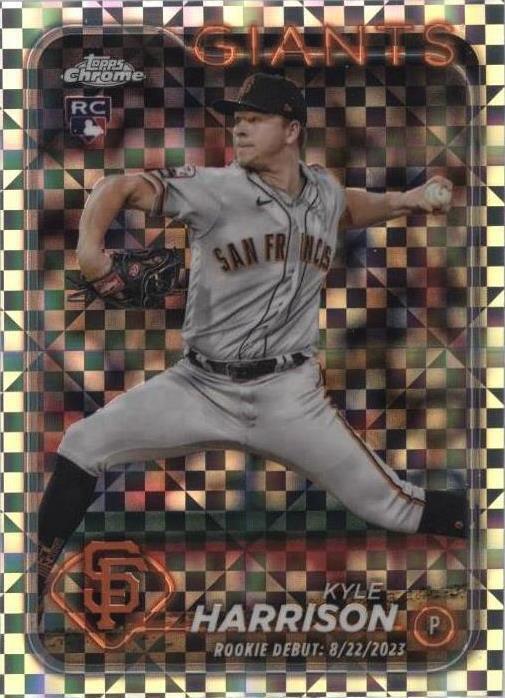 2024 Topps Chrome Update Series - Rookie Debut Kyle Harrison #USC157 X ...
