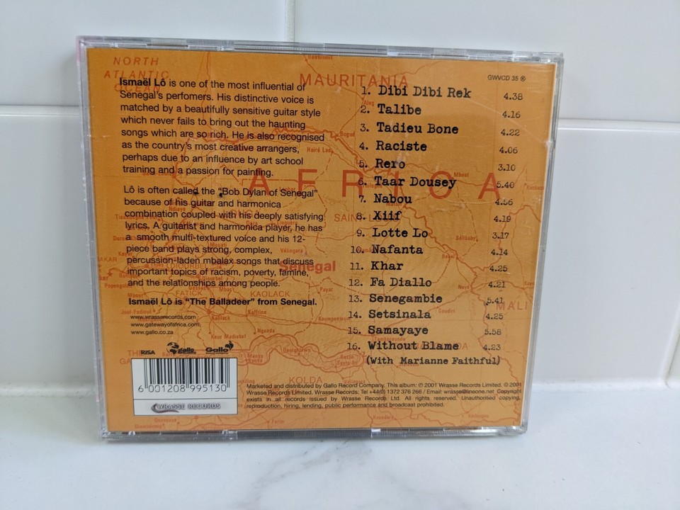 The Balladeer Ismael Lo The Best of Music CD African World Music FAST ...