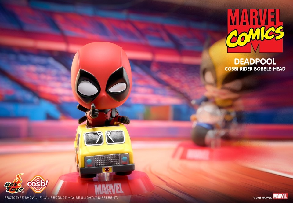 Hot Toys Marvel Comics - Marvel Cosbi Rider Bobble-Head Collection (Set ...