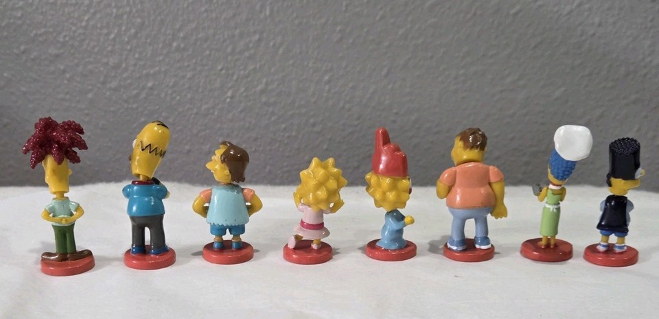 SIMPSONS MINI FIGURE BOBBLEHEAD 1:32 SCALE NEW DIORAMA MINIFIGUE SET OF ...
