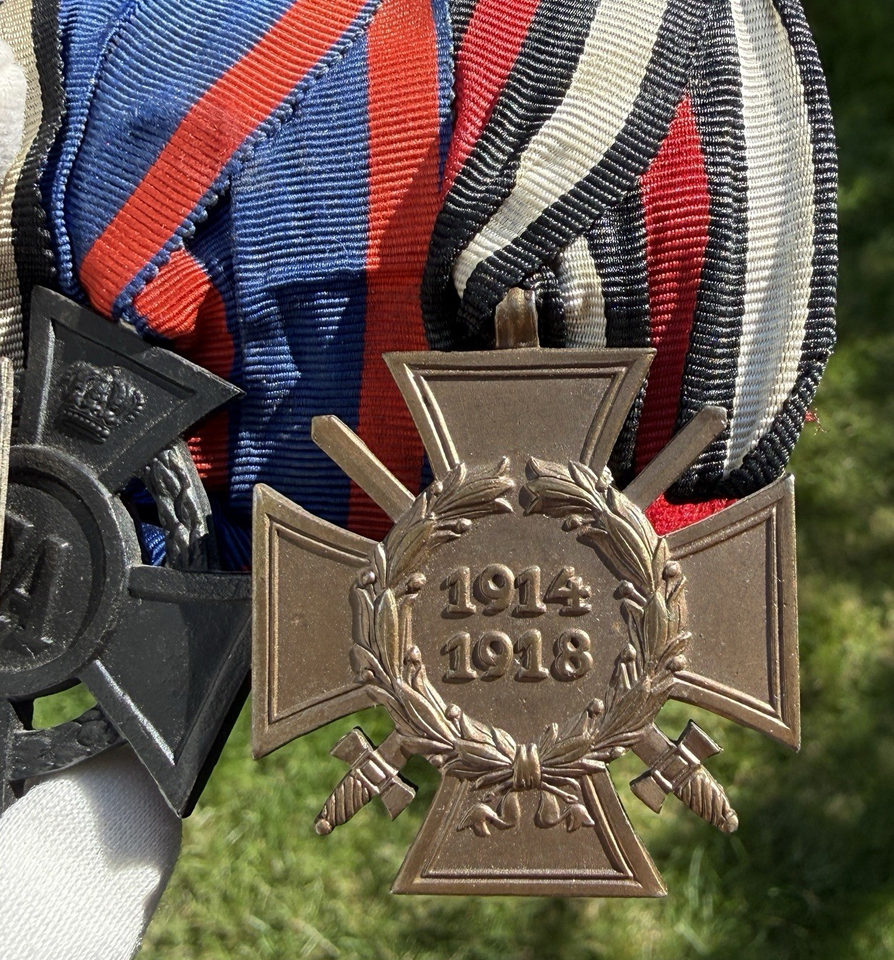WW1 German Medal Bar Oldenburg Fredrich-August Cross 2nd Class EKll | eBay