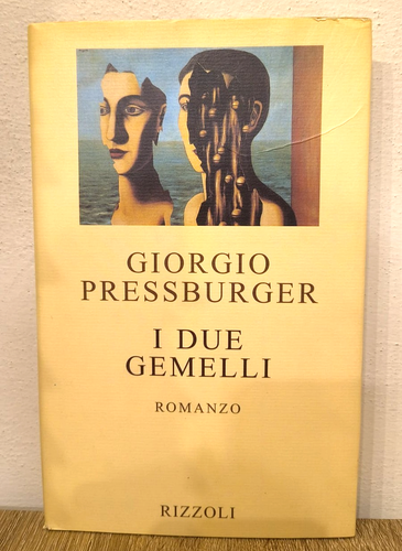 GIORGIO PRESSBURGER - I DUE GEMELLI Roman RIZZOLI 1996 Relié Première ...
