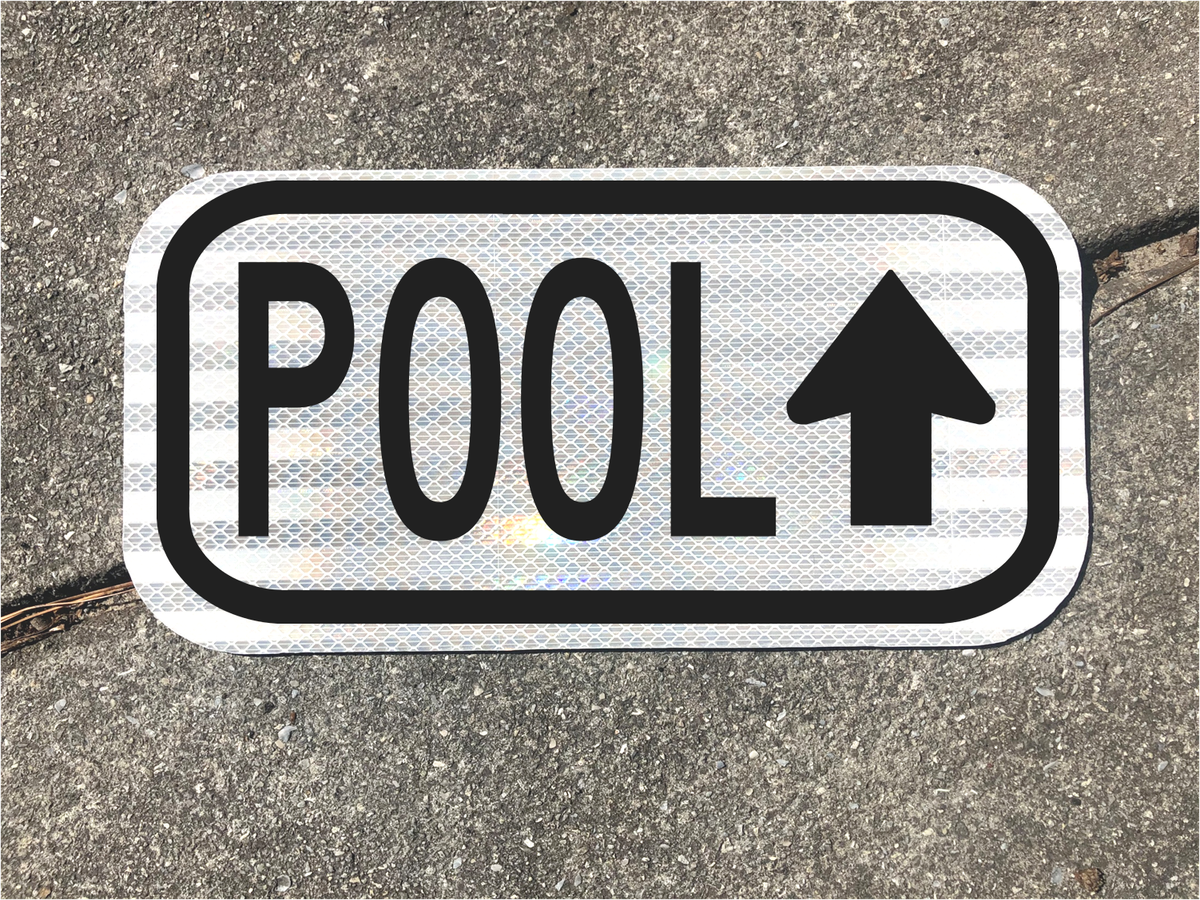 Swimming Pool Lane Signs
