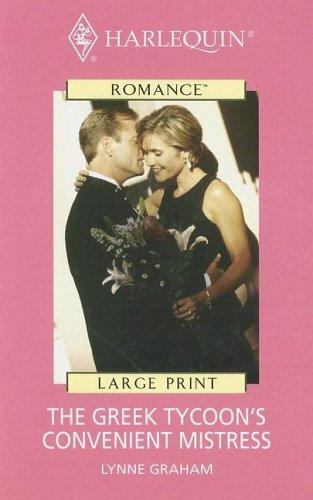 Harlequin Romance Large Print Ser.: The Greek Tycoon's Convenient ...