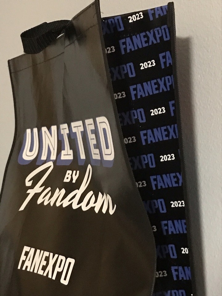 2023 PORTLAND OREGON Megacon Fan Expo TOTE BAG w/ MARVEL COMICS SPIDER ...