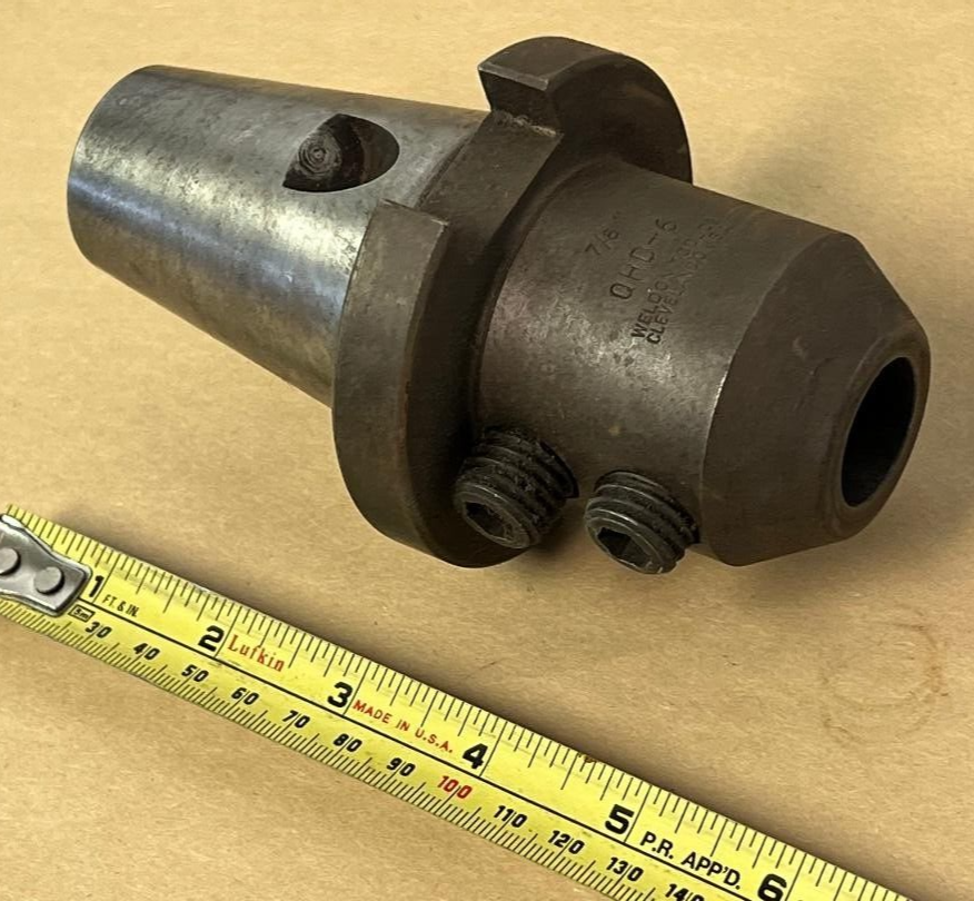 QHD-6 WELDON TOOL 7/8" I.D. QUICK CHANGE END MILL HOLDER | eBay