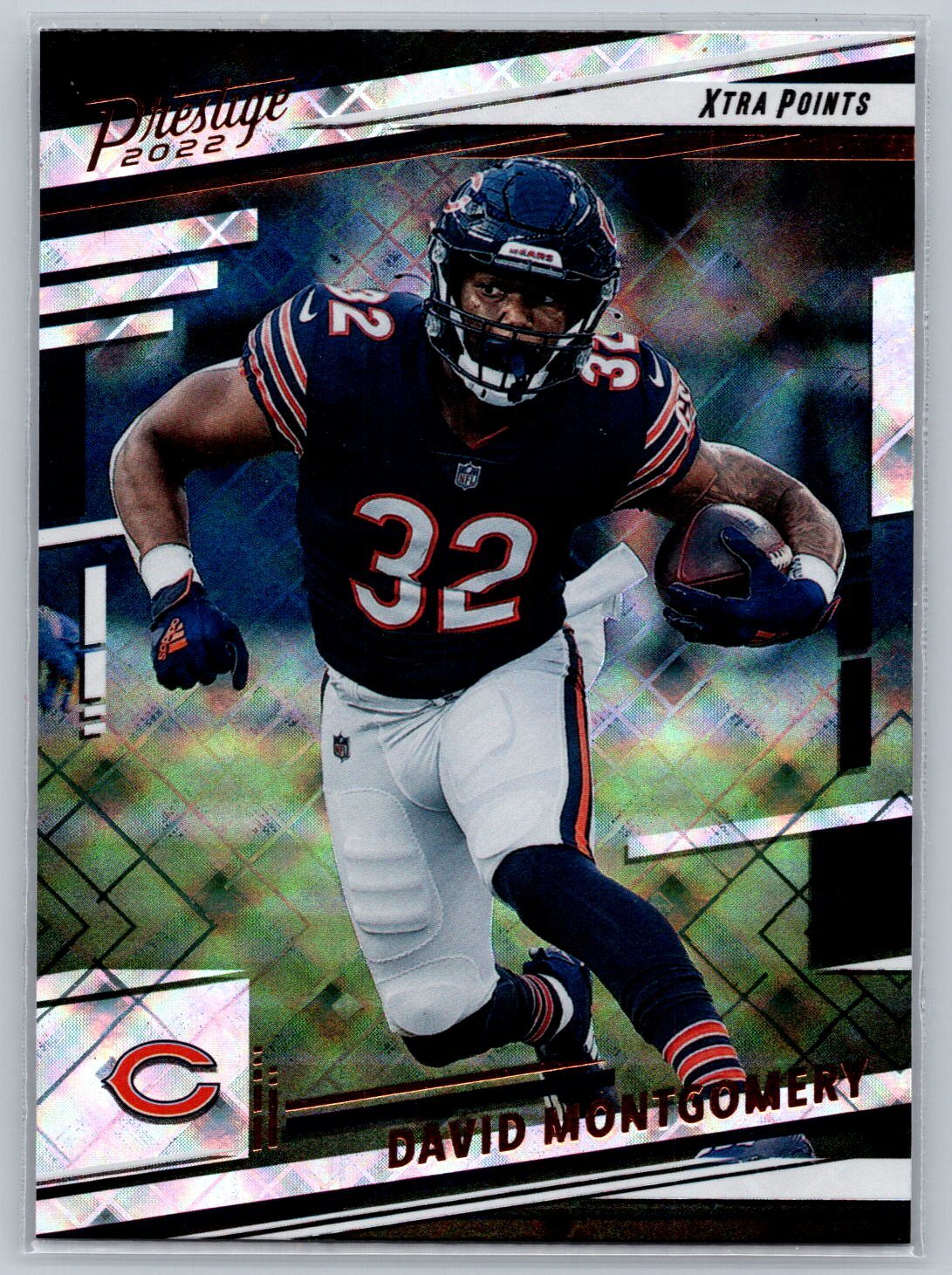 2022 Panini Prestige - Xtra Points Diamond #49 David Montgomery for ...