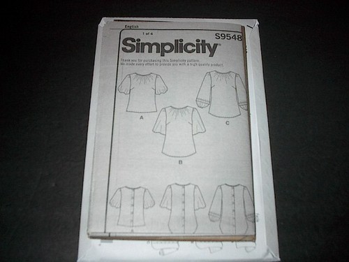 Simplicity Pattern 9548 Easy To Sew for sale online | eBay