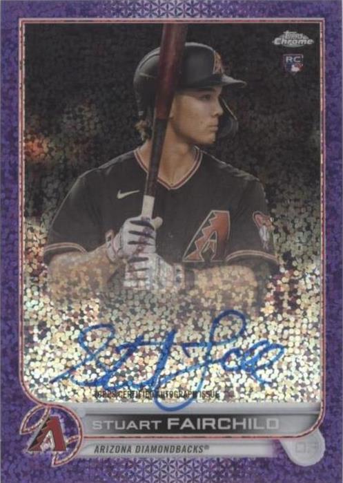 2022 Topps Chrome - Rookie Autographs Stuart Fairchild #RA-SF Purple ...