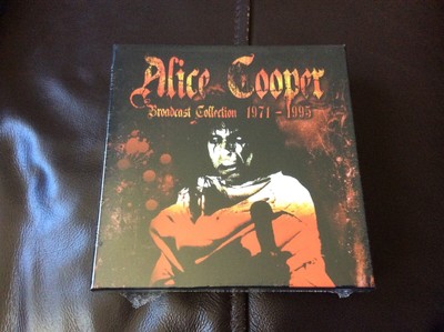 ALICE COOPER BROADCAST COLLECTION 1971-1995 BOX SET 8 CDS NEW AND ...