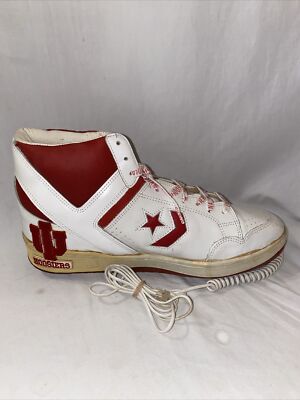 Vintage Converse Hoosiers Chuck Taylor High Top Sneaker Telephone Shoe ...