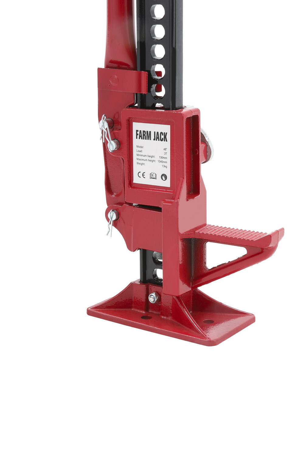 48" 3Ton Farm Jack High Lift Rescue Recovery Rachet Tractor Hoist 4X4 ...