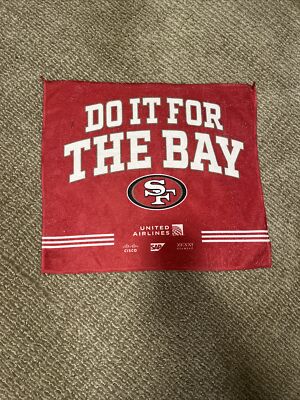 SF 49ers Rally Towel NFC Championship Game Lions 1/28/24 Do It For The ...