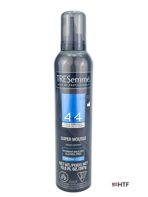 Tresemme 4+4 Extra Hold Super Mousse 10.5oz Body Shine Alcohol Free | eBay