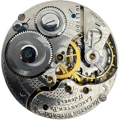 Antique 16S Hamilton Electric Special w Masonic Dial Pocket Watch ...