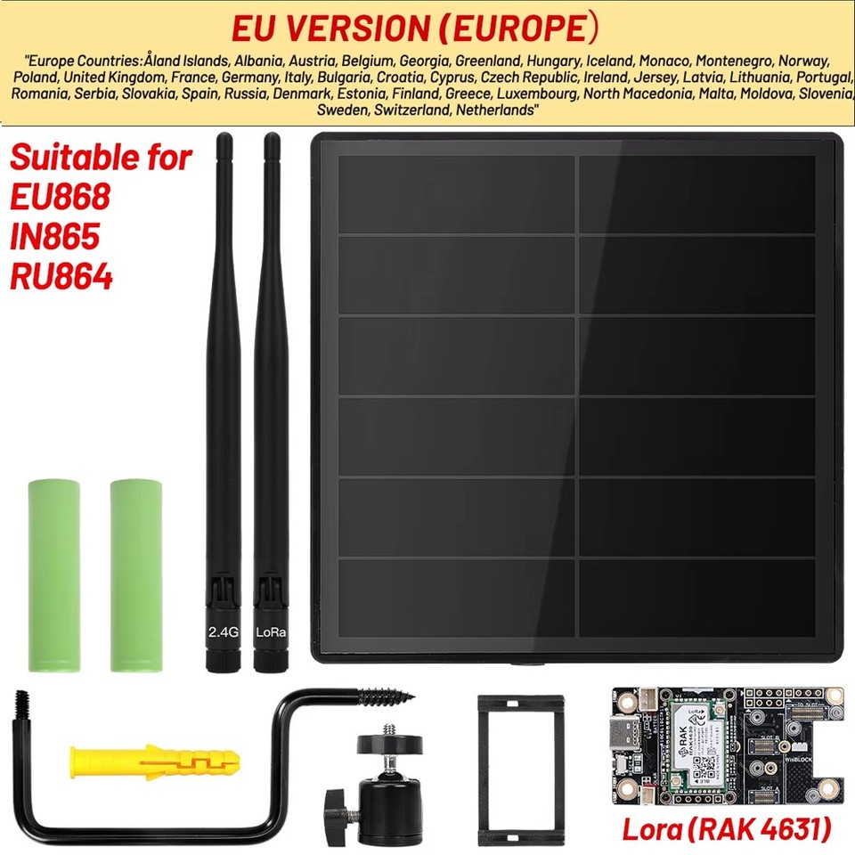 Solar Lora Node Meshtastic Device Repeater with Wisblock RAK19007 ...