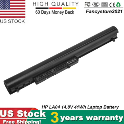 For Laptop 14.8v 41WH LA04 Battery HP Pavilion 14 15 Notebook PC 728460 ...