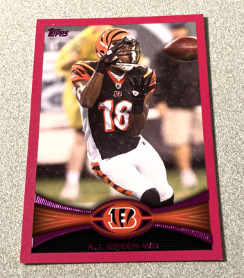 2012 Topps Pink #320 A.J. Green Bengals /399 | eBay