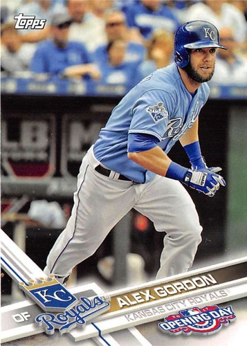 2017 Topps Opening Day #14 Alex Gordon Royals NM-MT | eBay