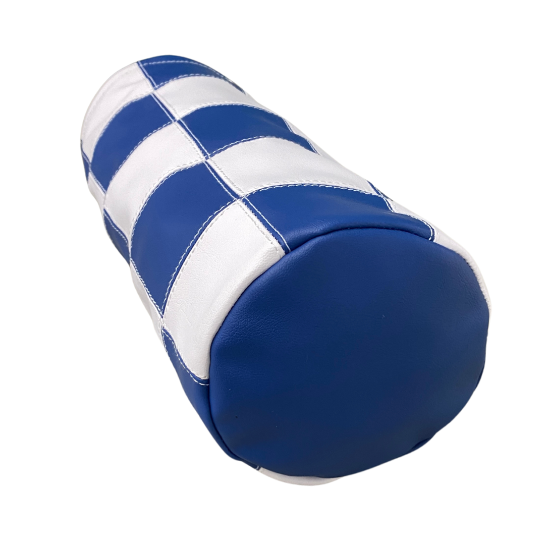 Blue and White Checkered Patchwork Stitched Driver Headcover | eBay