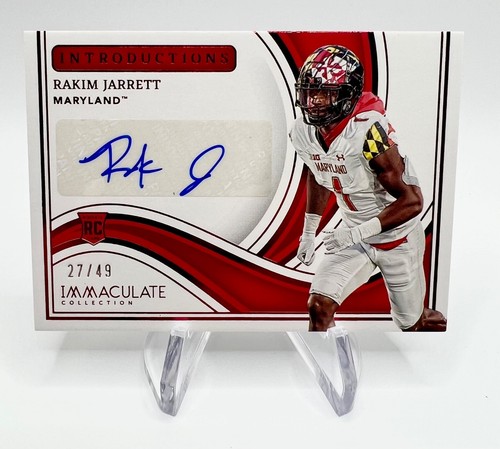 🔥Rakim Jarrett 2023 Immaculate Introductions Autograph #27/49 SSP🔥 | eBay