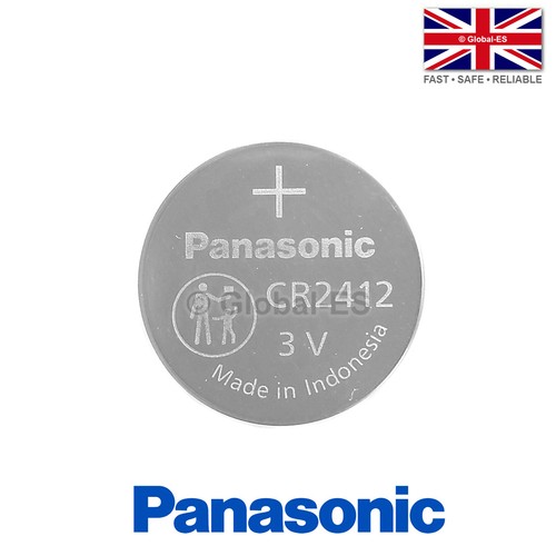 Panasonic BR2412 CR2412 3V 100mAh Watch Battery: Casio Citizen Seiko 8F ...